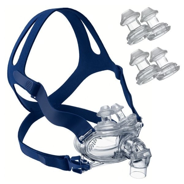 ResMed Mirage Liberty Full Face CPAP Mask with Nasal Pillows with Headgear