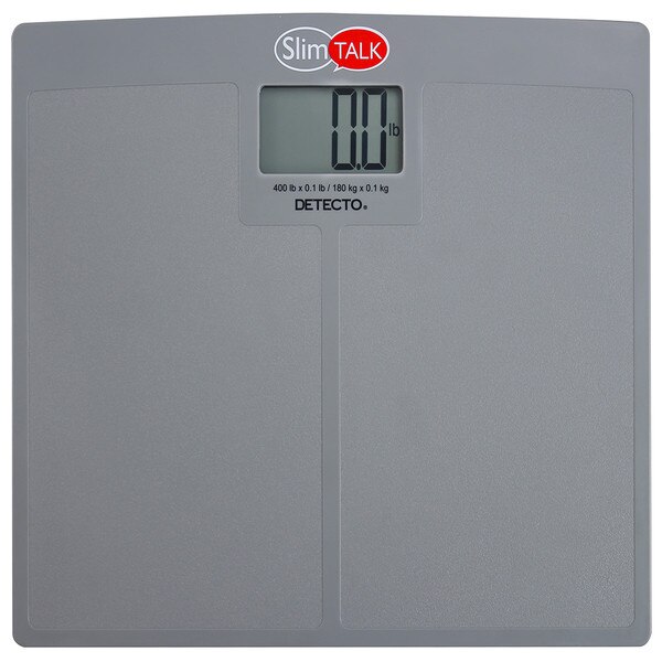 DETECTO SlimTALK Talking Bathroom Scale
